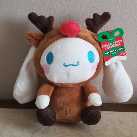 Sanrio | Toys | Sanrio Christmas Holiday Cinnamoroll 8 Inch Plush ...